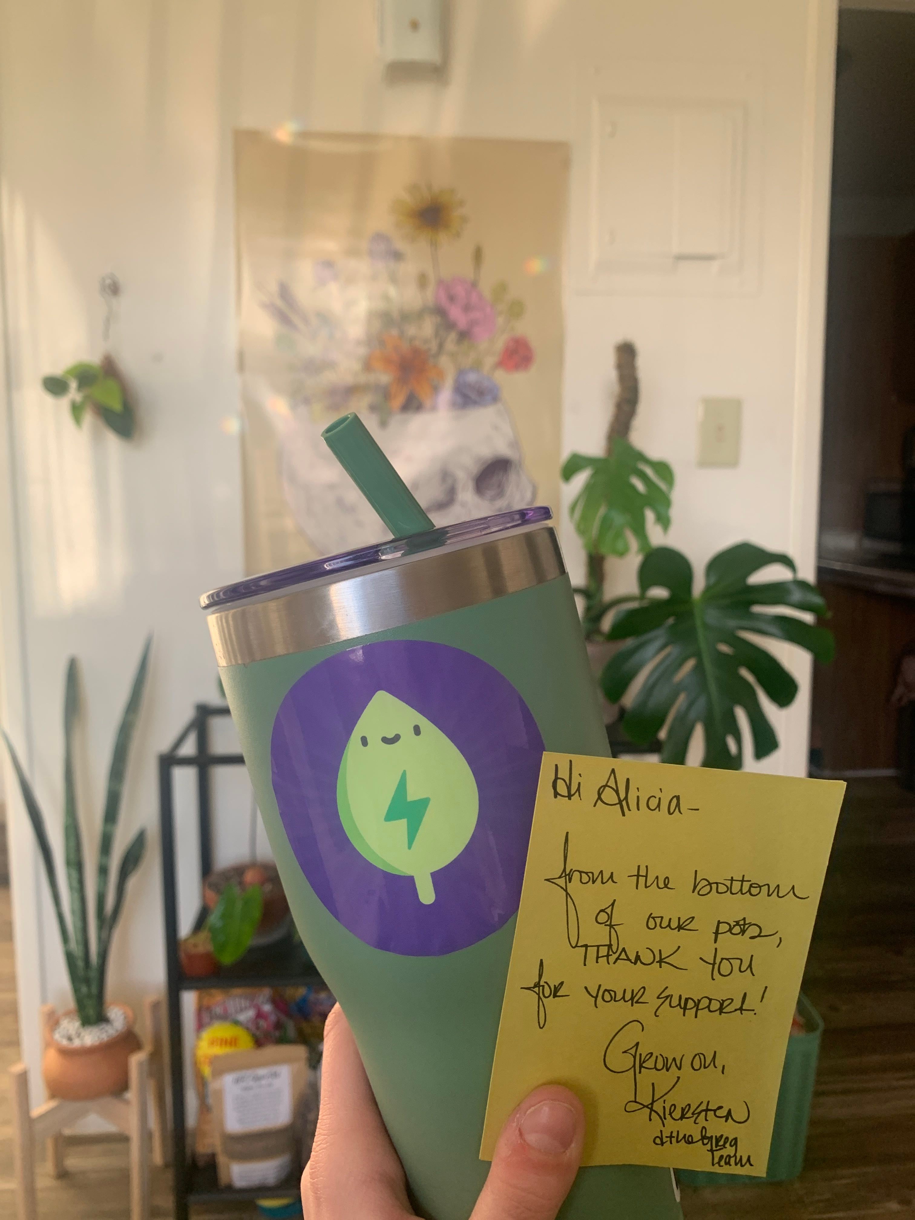 Thank you Greg team for the stickers!