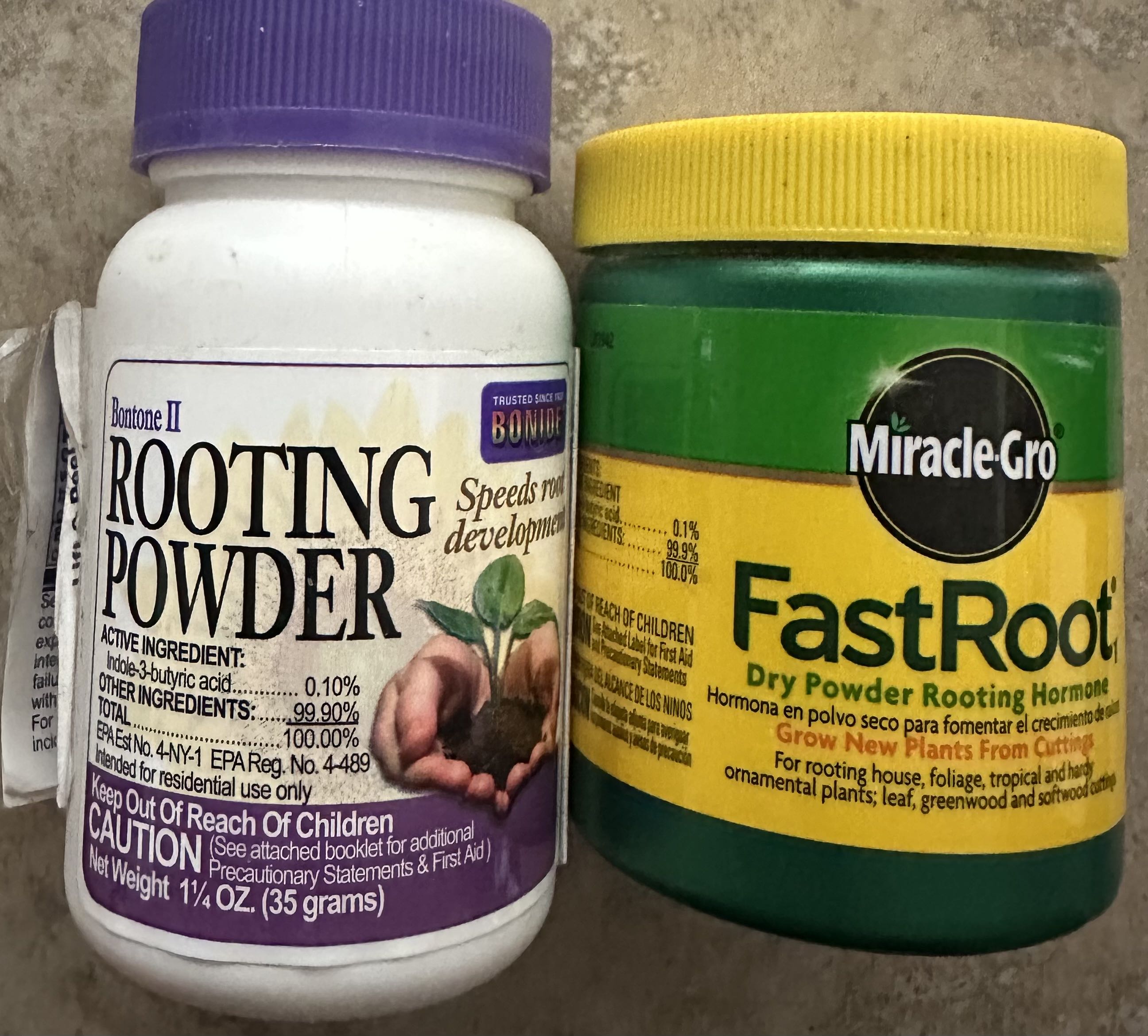 Cuttings w/ Root Hormone